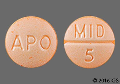 Midodrine Pill identification, Size, Shape and Color - BuzzRx